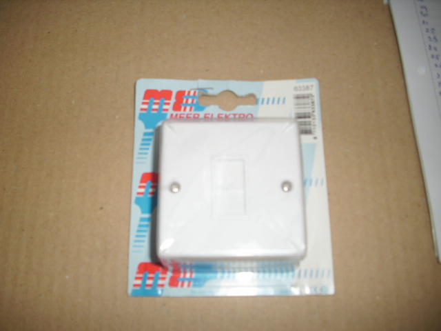 Telefoon stopcontact opbouw (meer electro) | Verkeerd Geleverd