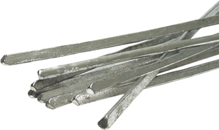 Tin/lood staaf driehoek 10x10mm (Wentzel) | Verkeerd Geleverd