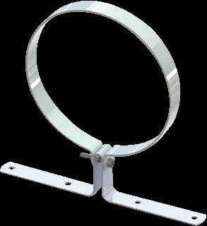 Bevestigings beugel WIT 150mm (Burgerhout) | Verkeerd Geleverd